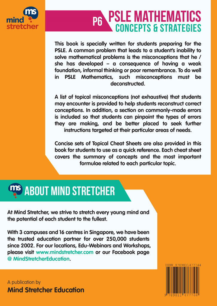 PSLE Mathematics - Concepts & Strategies Book – Mind Stretcher